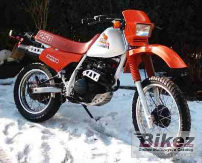 1987 Honda XL 250 R specifications and pictures