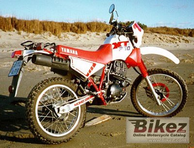 1986 Yamaha XT 250 specifications and pictures